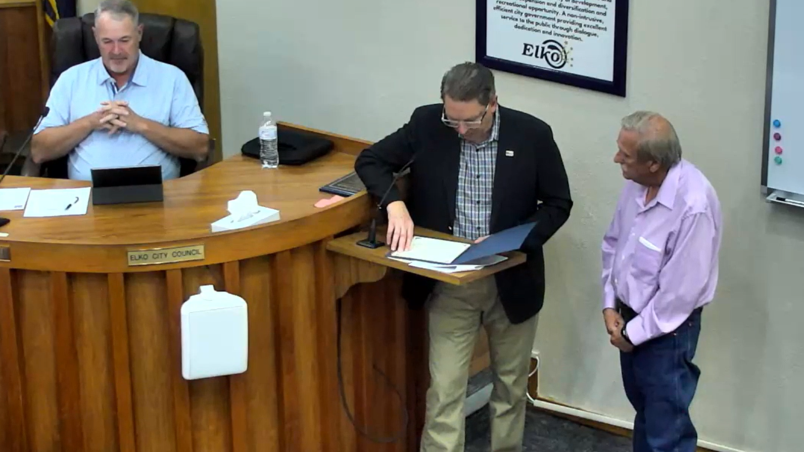 City honors Ellison for years of work on July 4 fireworks