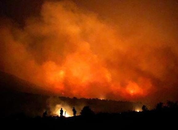 Elko County fire makes another surge, better weather expected today