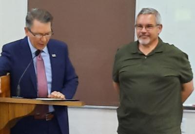 NYTC superintendent receives honor