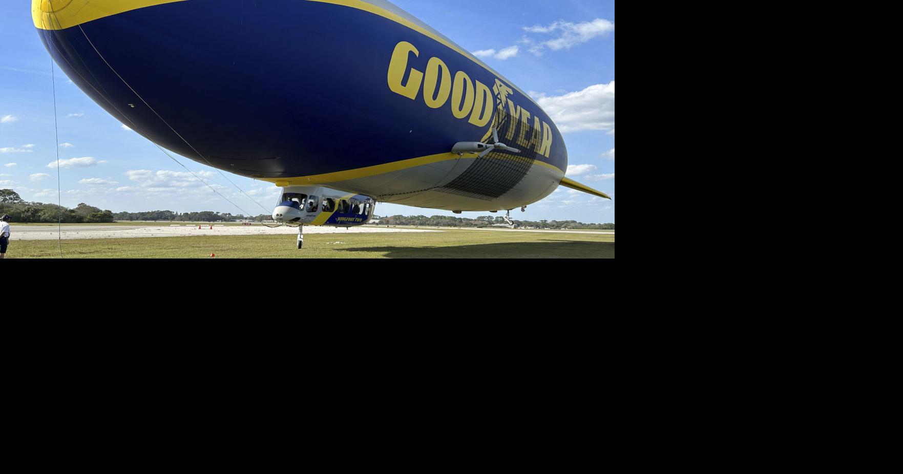 Goodyear Blimp celebrates 100 years as aerial star