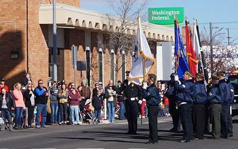 Veterans Day parade on Friday, Nov. 11
