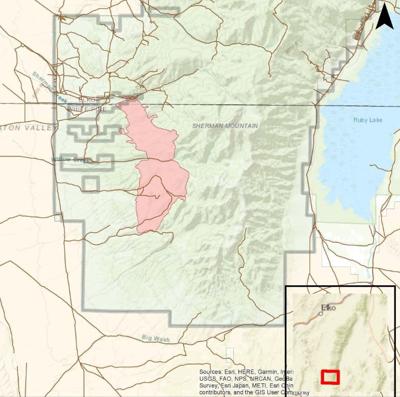 Ruby Mountain fire sparked by chain saw