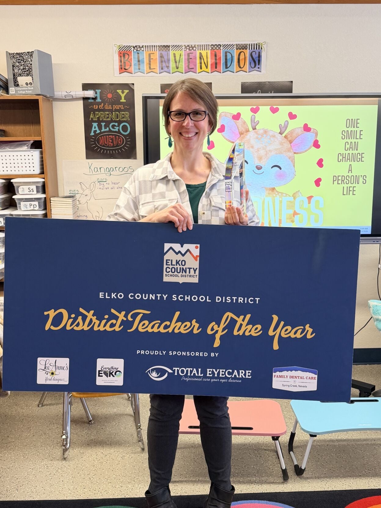 Elko County School District Teacher of the Year recognized