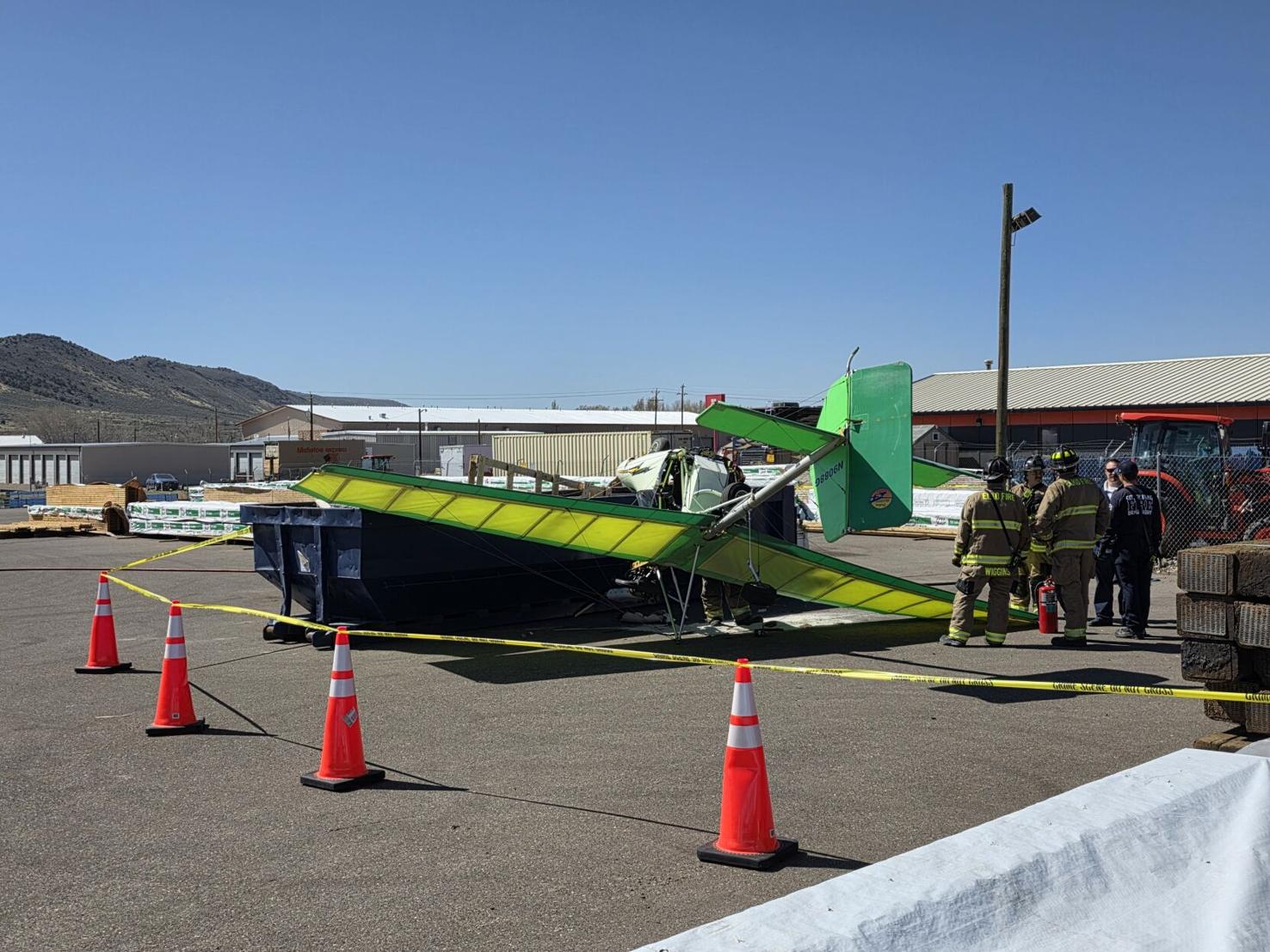 Ultralight aircraft crashes after takeoff from Elko airport