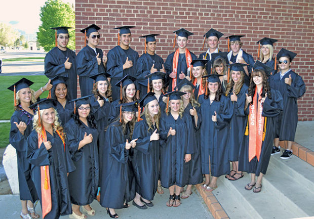 Wells Combined graduates kindergarten, high school