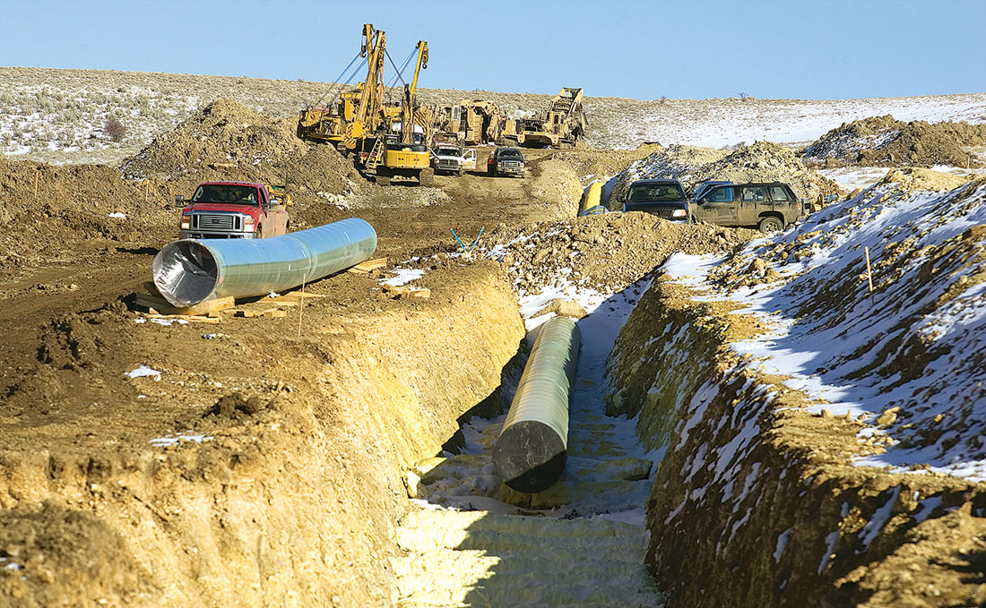 Pipeline worker injured