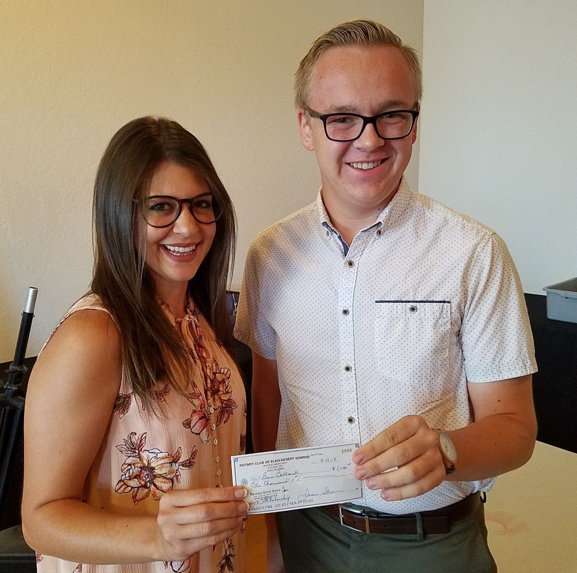 Elko Desert Sunrise Rotary scholar