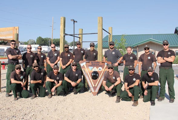 Local hotshot crew wins BLM fitness challenge