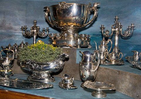 Stories of Old Nevada: The USS Nevada silver service