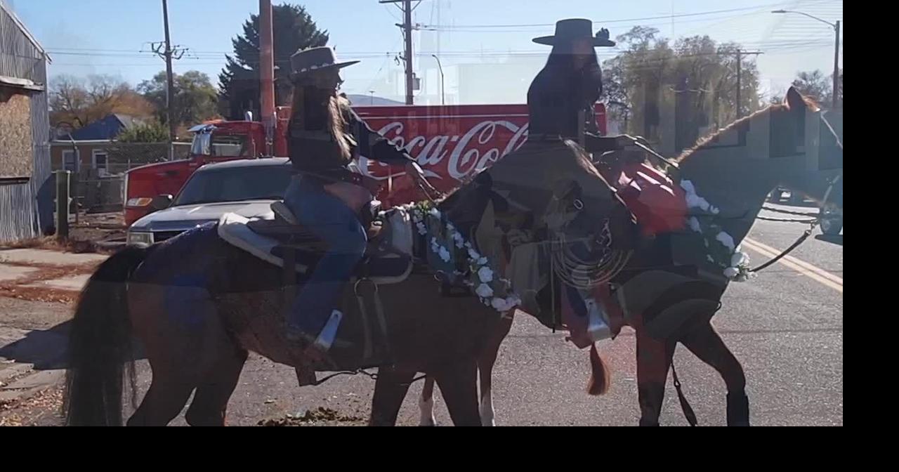 Setting up for the 2023 Nevada Day Parade