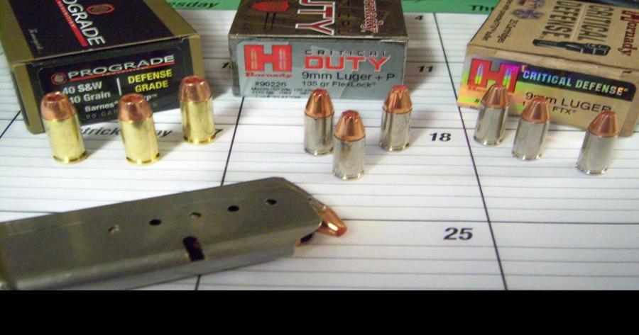 Top choices in self- defense, tactical handgun ammunition