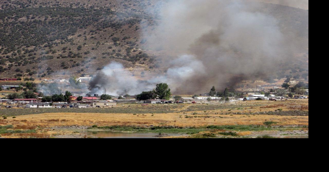 Fire off Last Chance Road