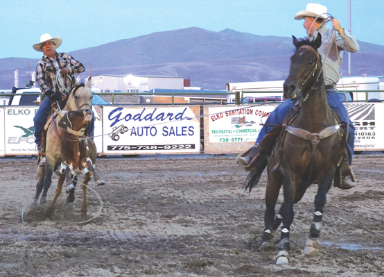 Buckaroos rope and ride in Carlin