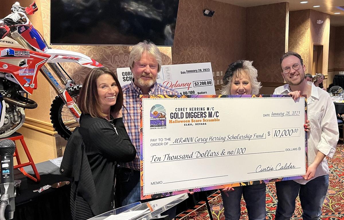 Motorcycle club raises $10,000 for scholarship