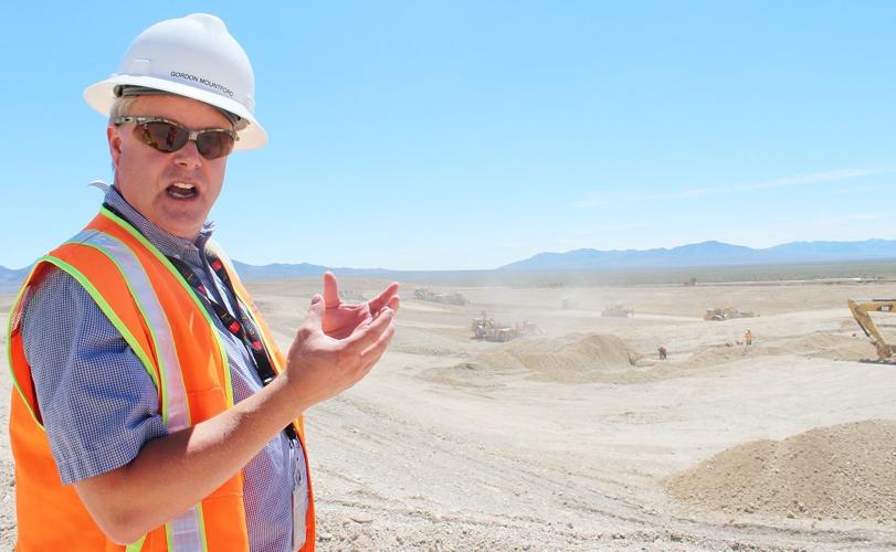 Long Canyon under construction