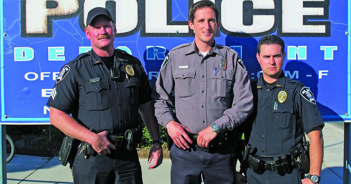 Elko police change uniform shirts