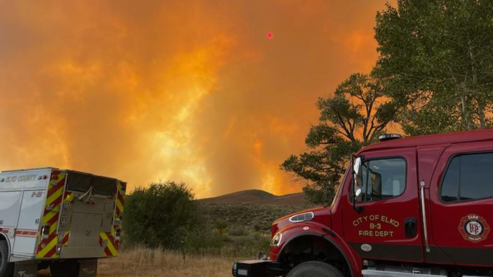 Fires spread across western Elko County
