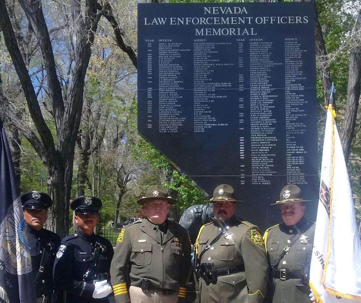 Local officers honor the fallen in Carson City