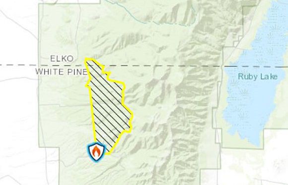 Ruby Fire now 6% contained