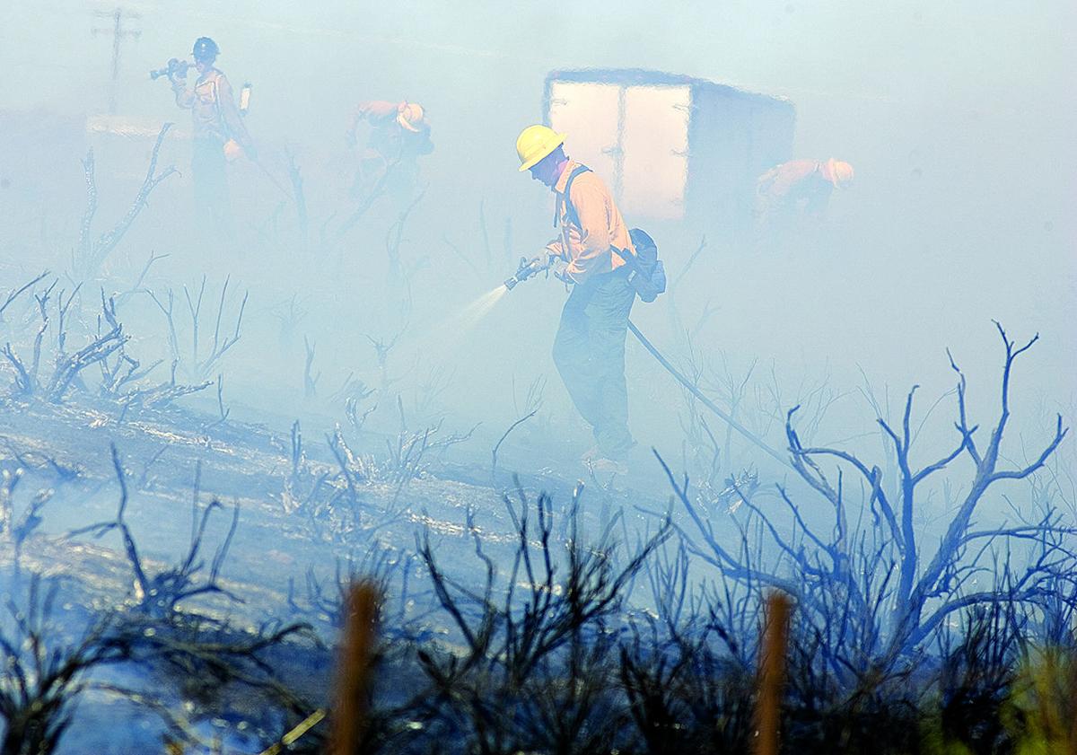 Three small fires burn around Elko
