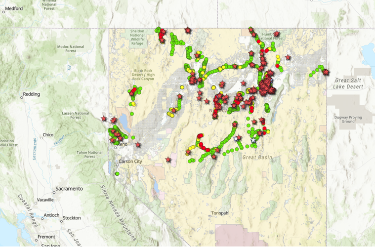 Number of Mormon cricket sightings come from Spring Creek