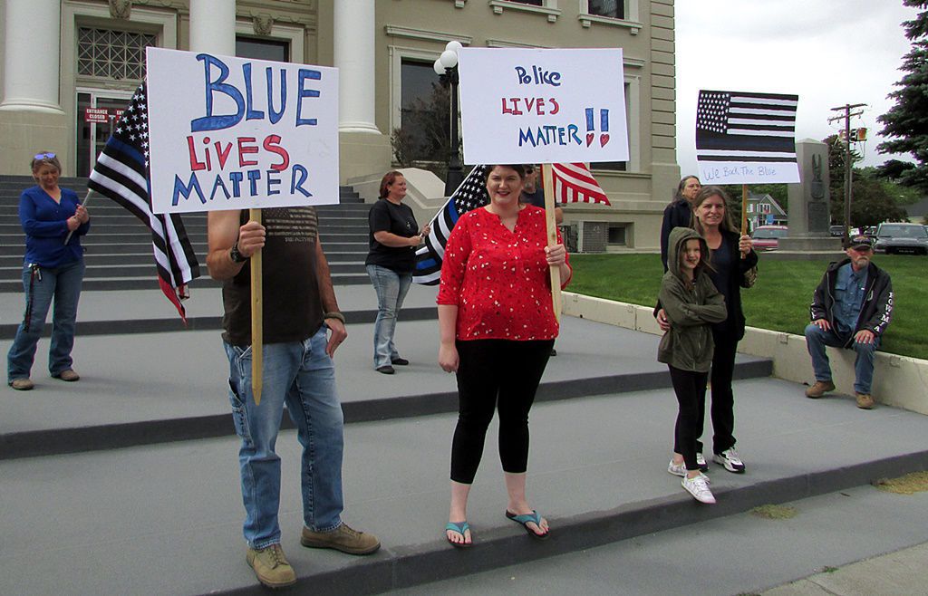 Blue Lives Matter rally held in Elko