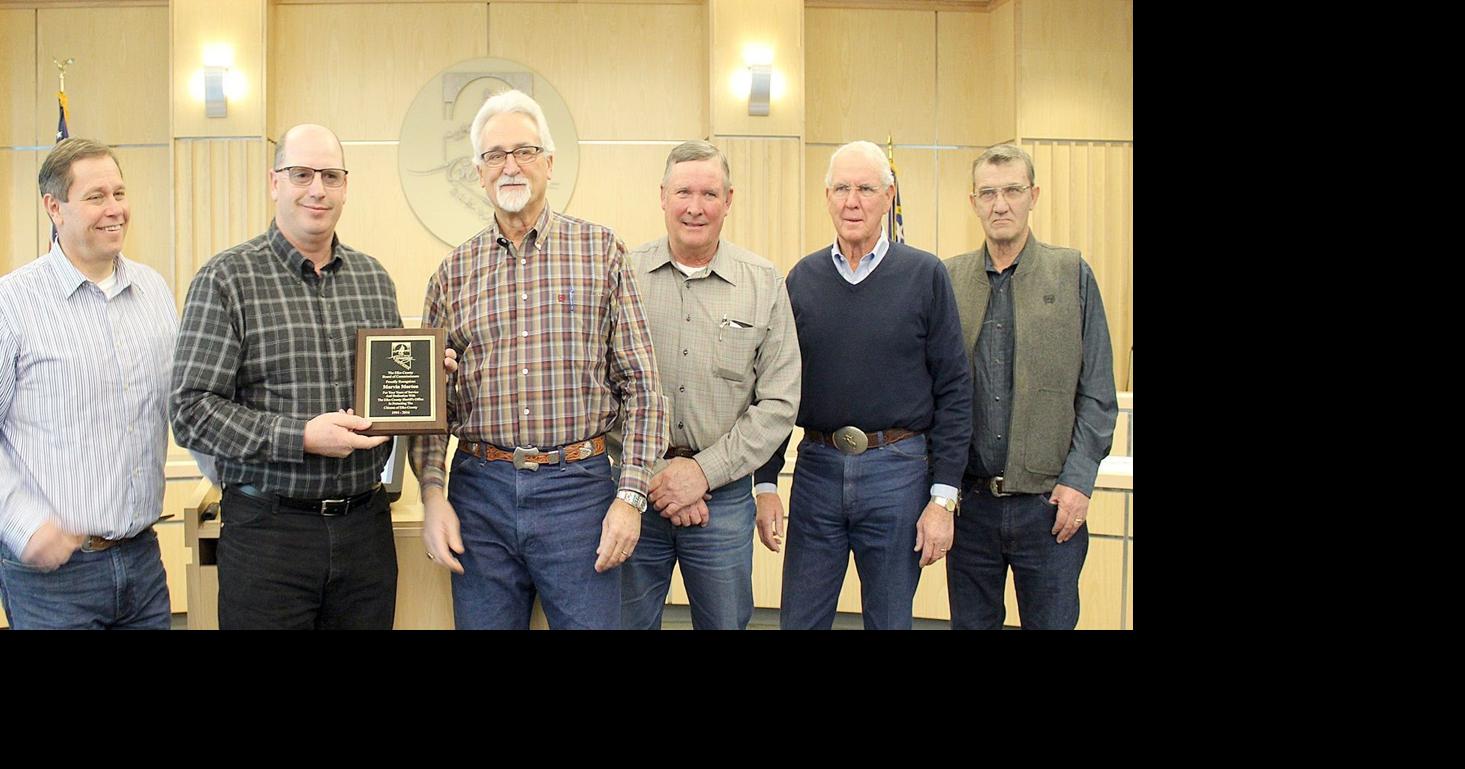 County recognizes Marvin Morton for service