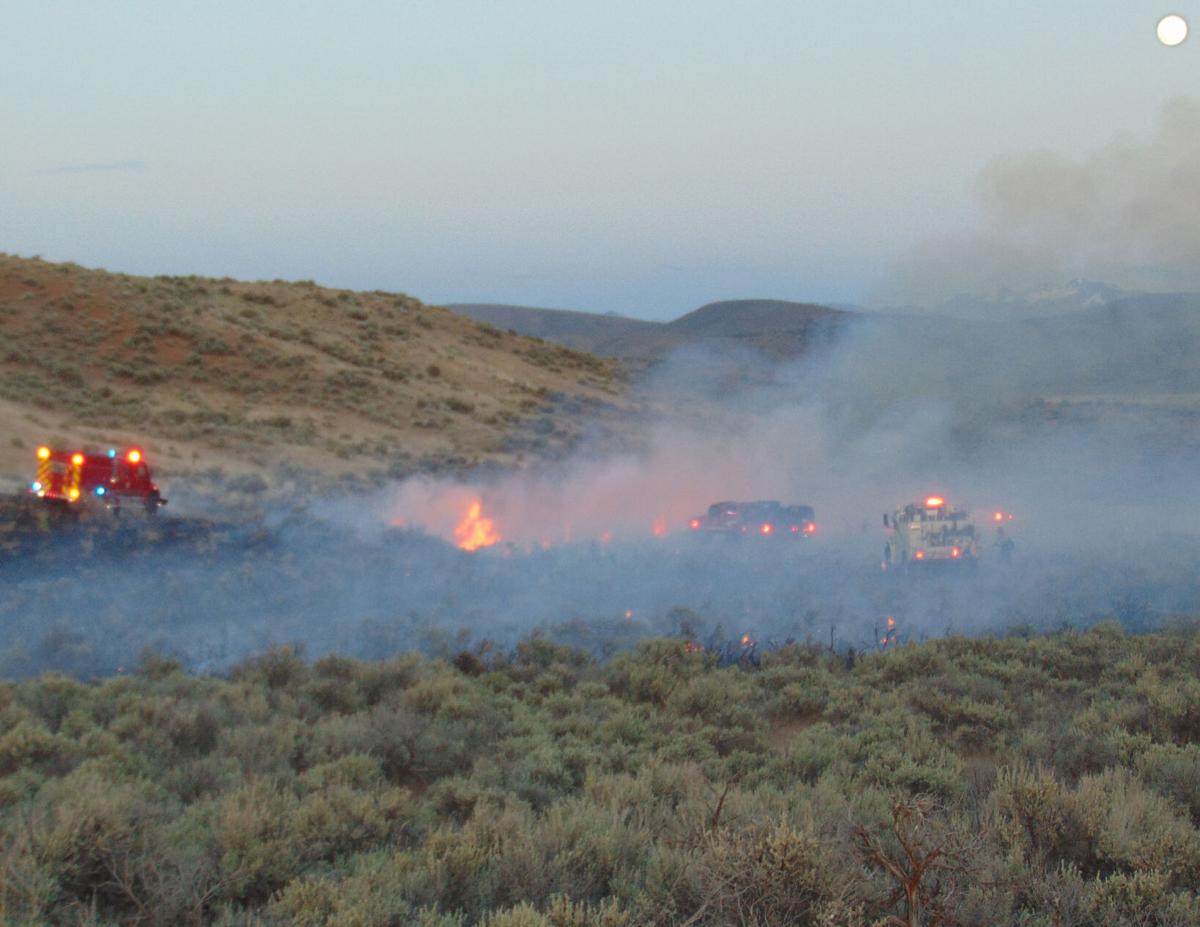 Fire burns 2 acres near shooting range | Local | elkodaily.com