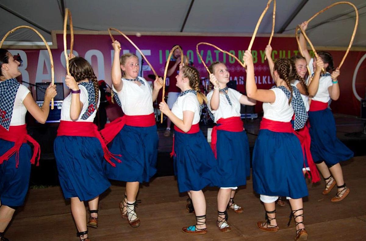 Basque dancing , native arts and mountain men