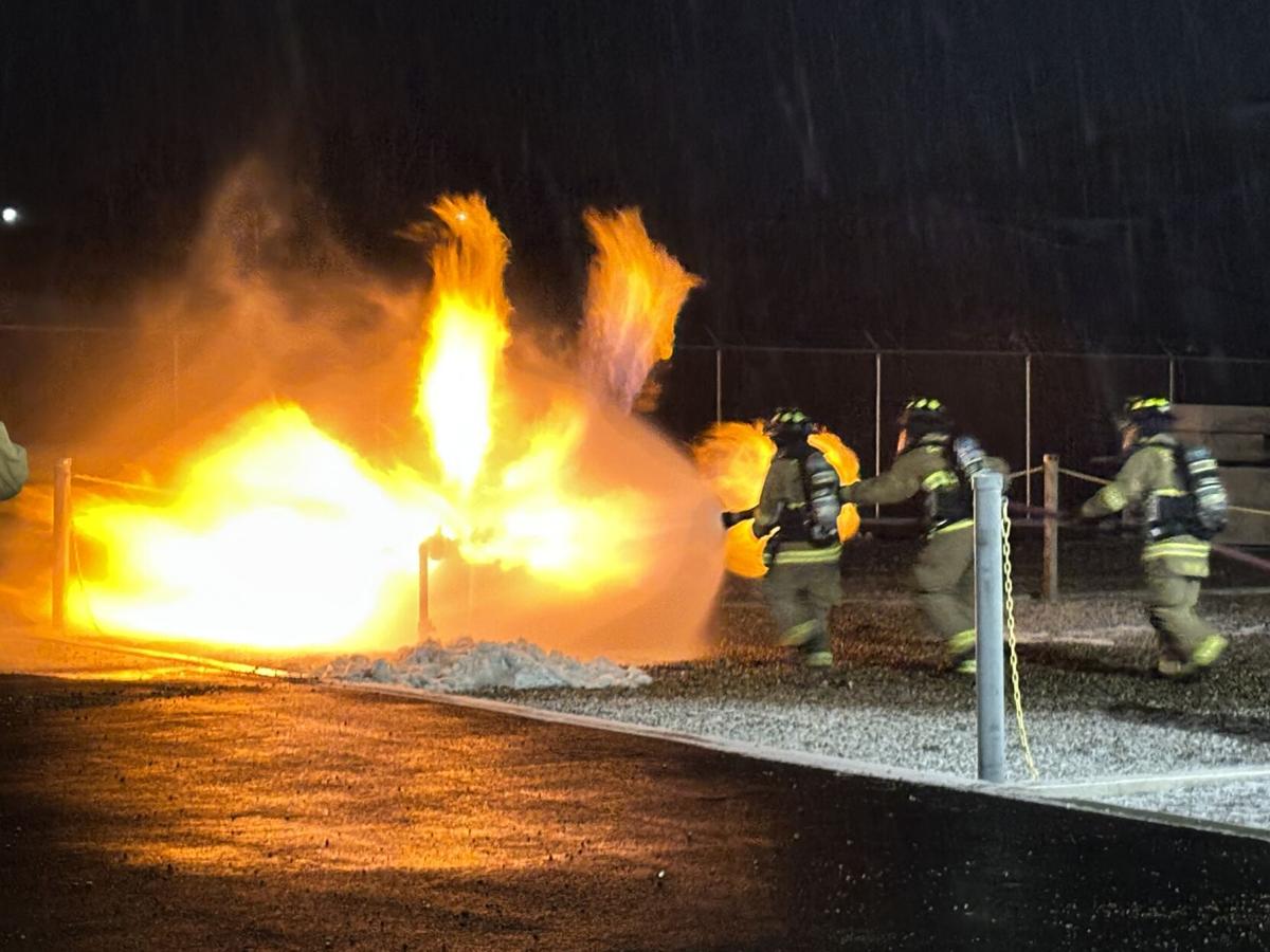 Elko Fire Department trains for gas fires with Southwest Gas