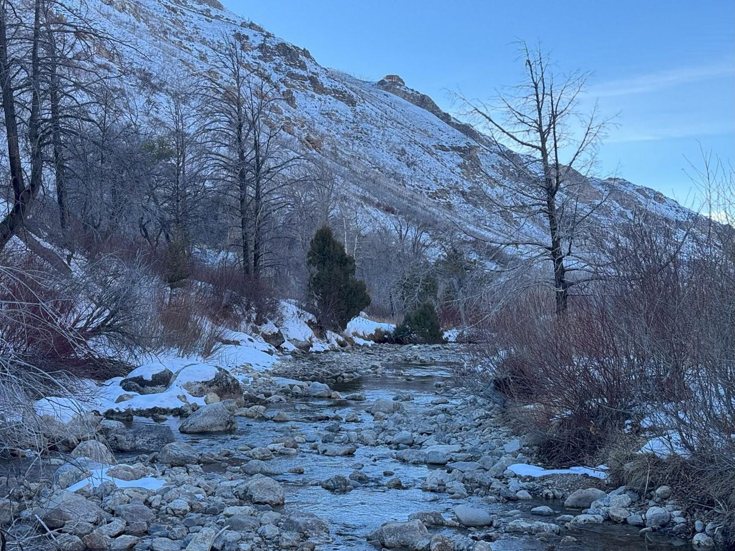 Photos: Lamoille Canyon in December