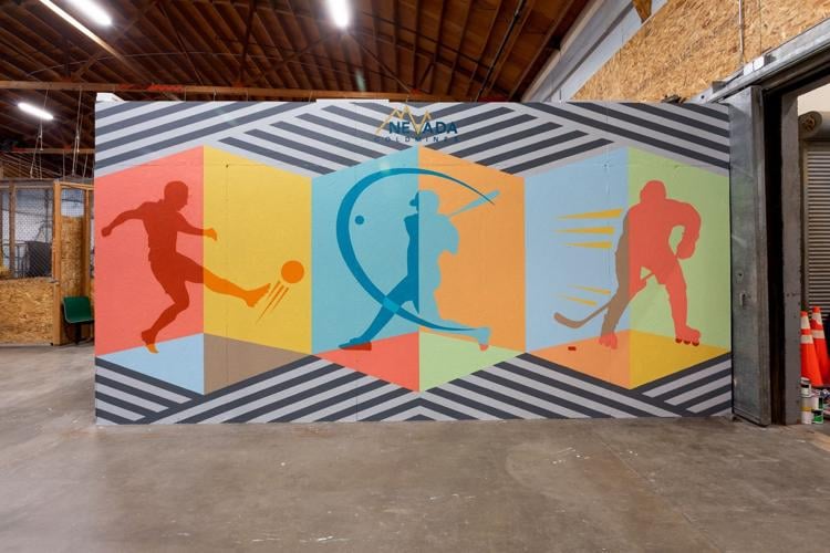 New murals go up at The Igloo Rec Center