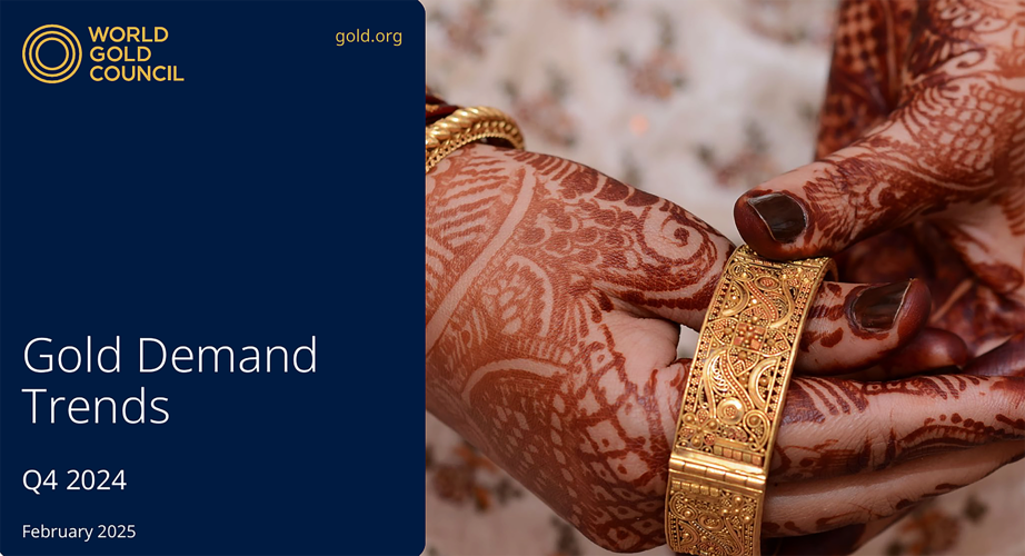 Gold demand hits new record for 2024