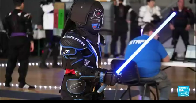 Star Wars fans battle in France during its first lightsaber championship