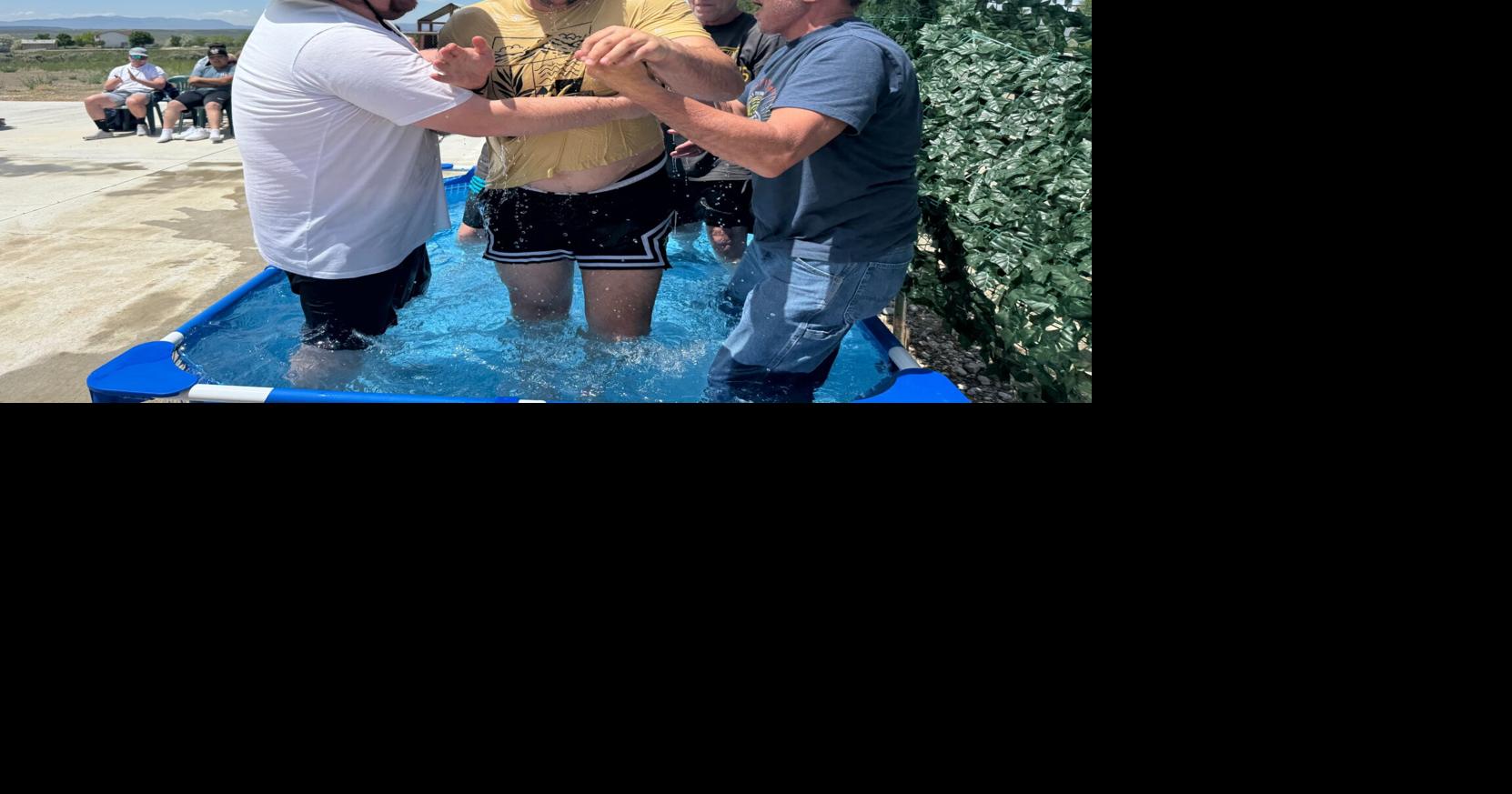 20 faithful baptized at Spring Creek church — from 6 to 65 years old