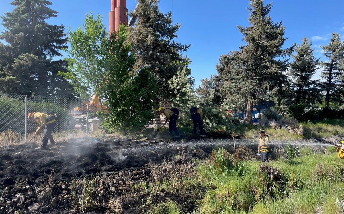 Metal work sparks fire in Elko