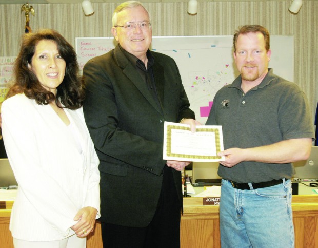 EHS band director recognized