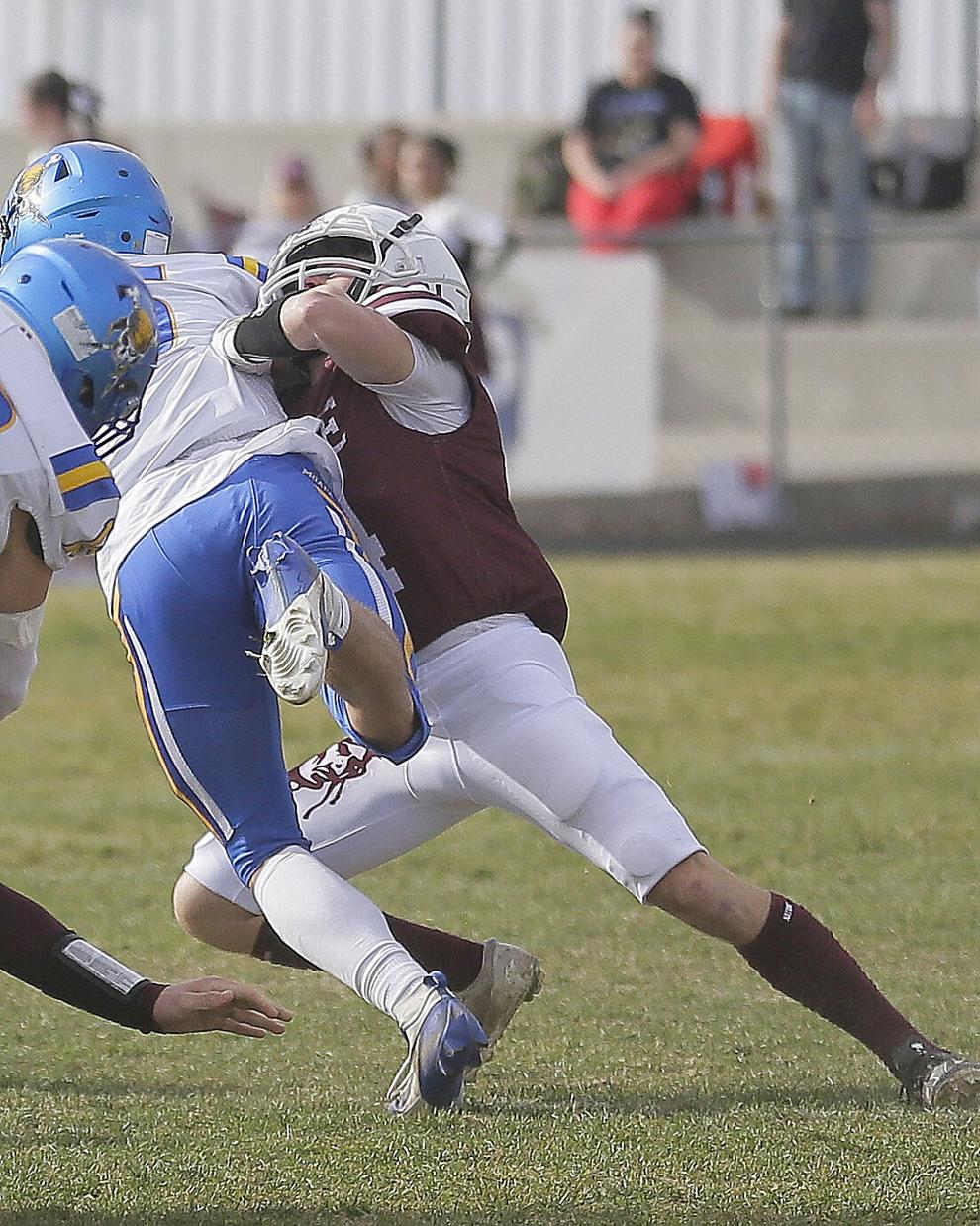 Moapa Valley at Elko football — Division 3A state semifinal — Nov. 15 ...