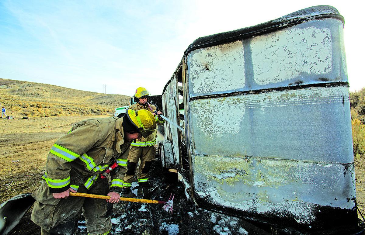 Thieves take trailer, set it on fire