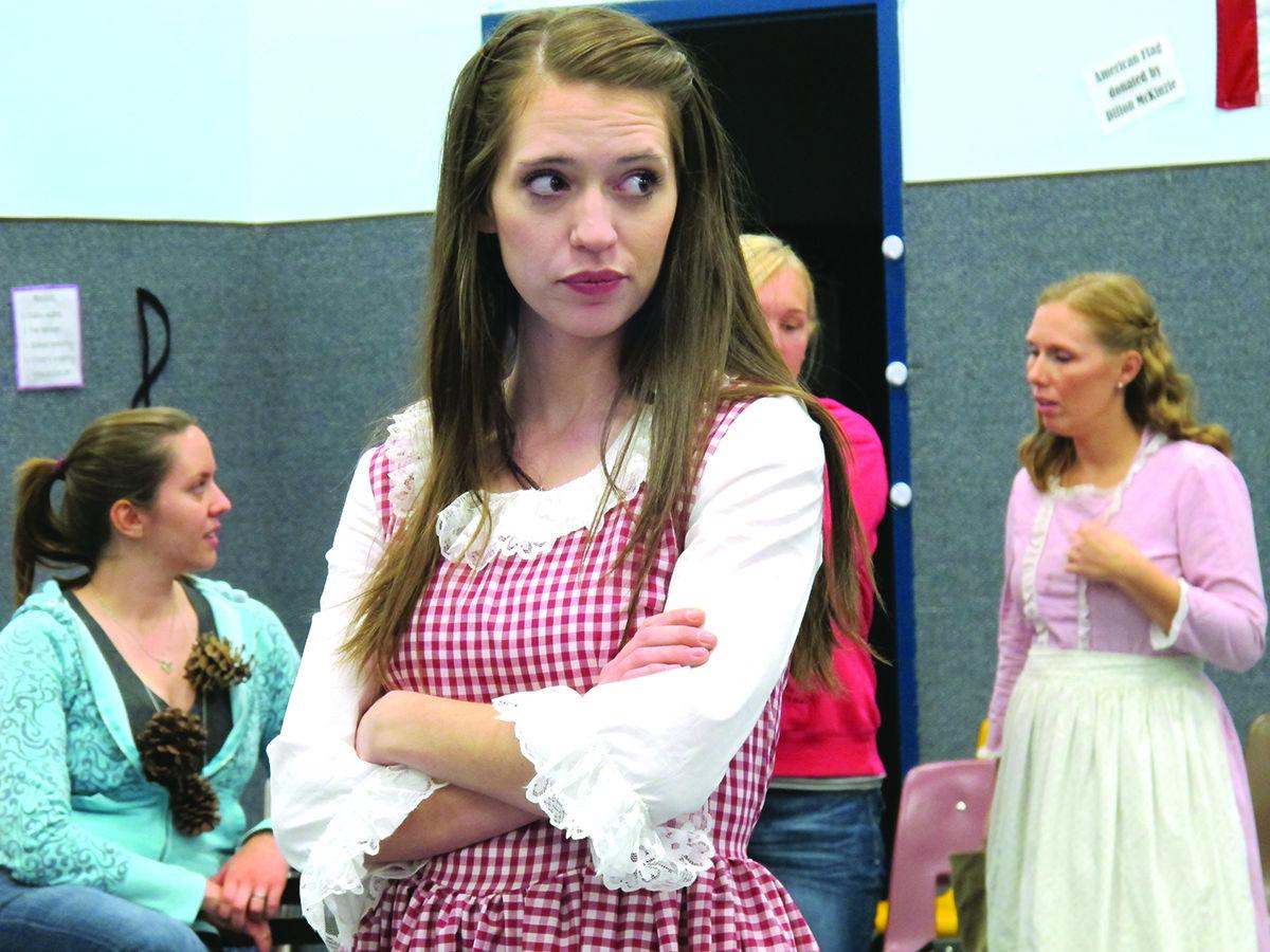 Rehearsal of "Seven Brides for Seven Brothers"