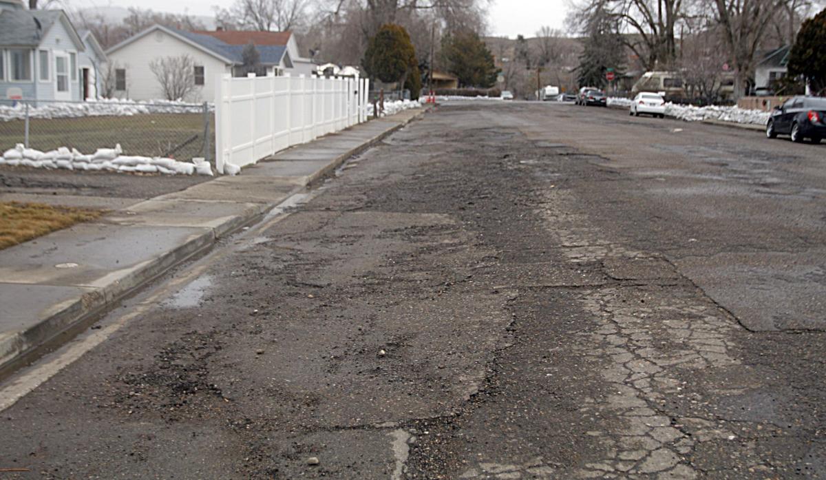 City deals with street damage after flood