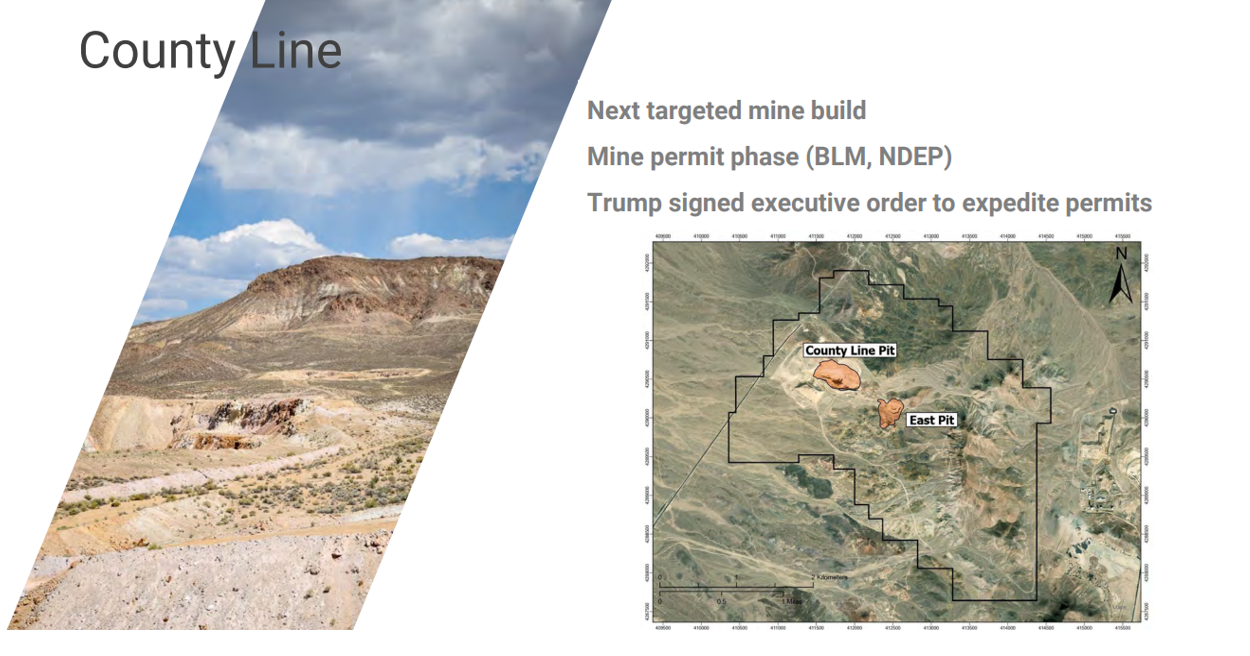 BLM seeks comments on plan for County Line Mine near Gabbs