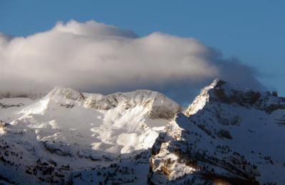 Snow returns to Ruby Mountains