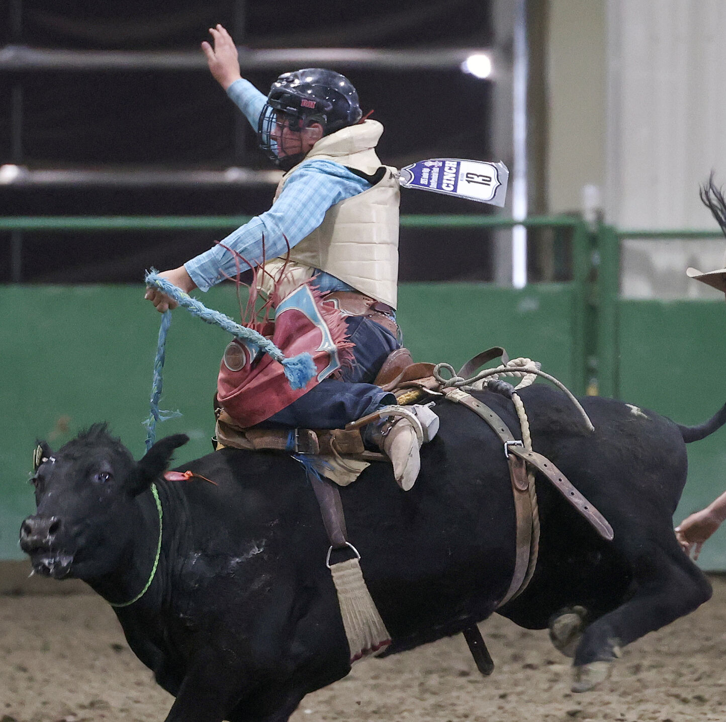 Morrison claims junior high state title in saddle bronc