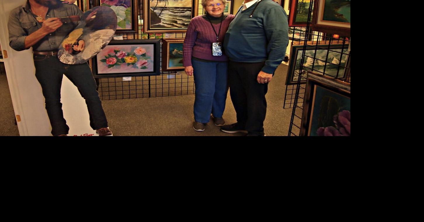 The joy of painting with Le Roy and Patsy: Bob Ross-inspired painting ...