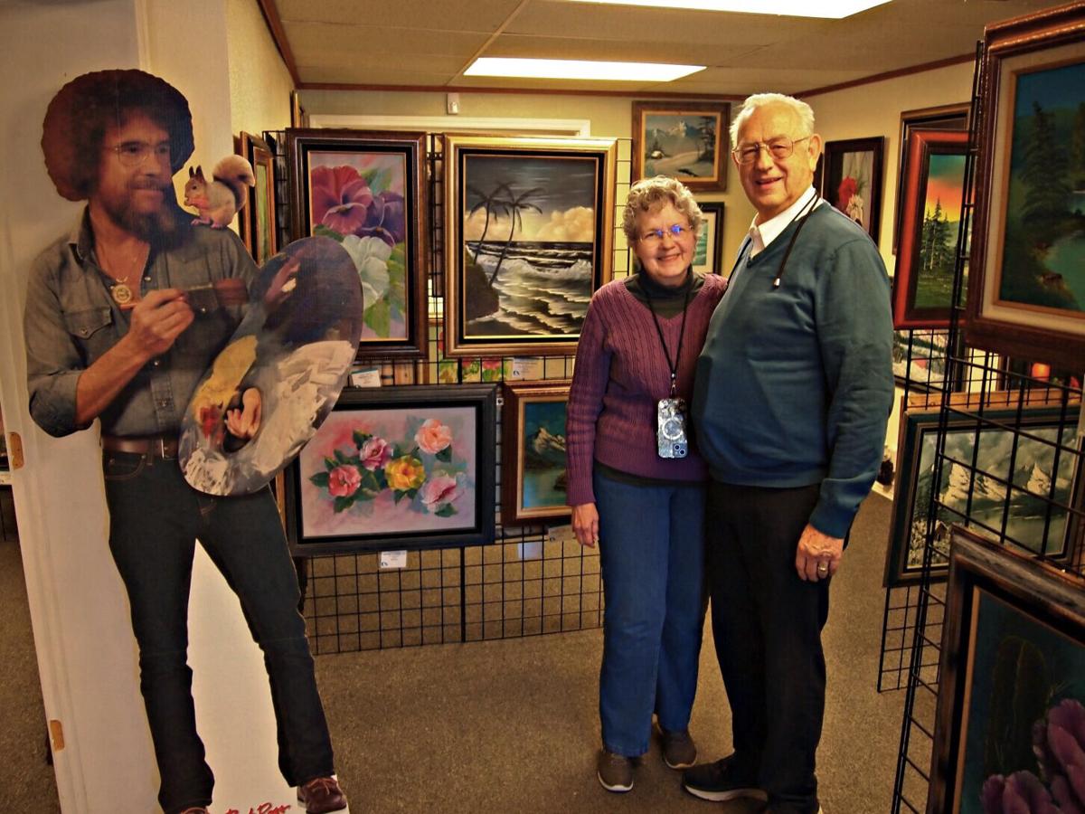 The joy of painting with Le Roy and Patsy: Bob Ross-inspired painting ...