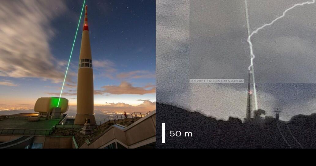 Professor Hanington's Speaking of Science: Laser-guided lightning