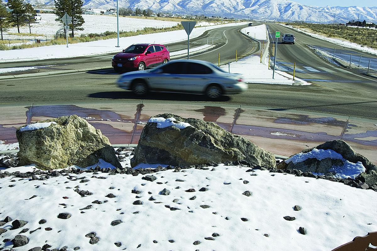 Injury crashes less nearly two years after roundabout built