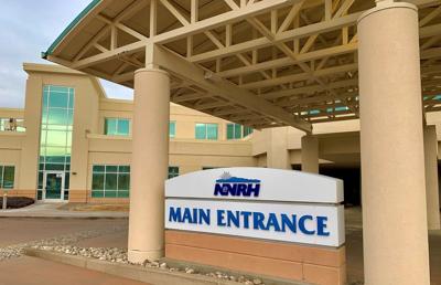 Hospital reopens main entrance