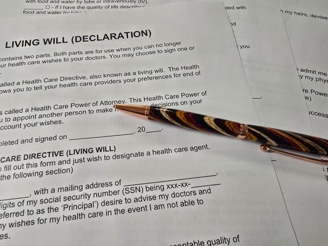 Norris Burkes living wills and advance healthcare directives